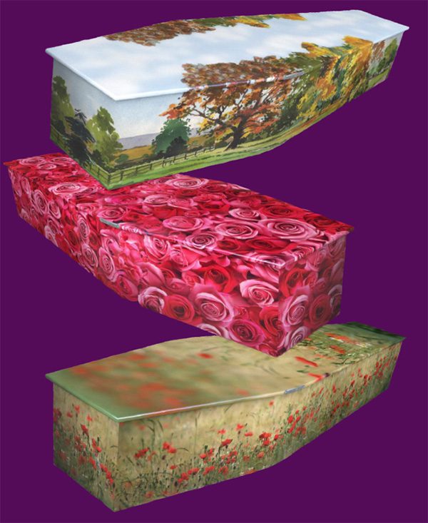 Colourful Coffins - Herongate Wood